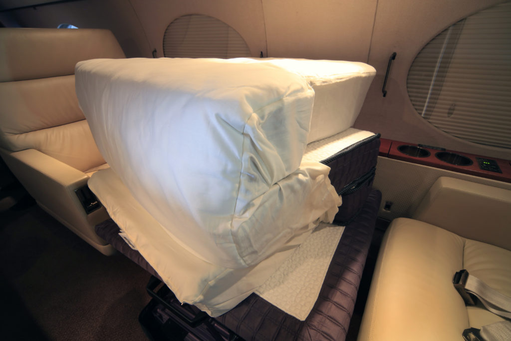 Aviation Bedding | Custom Fit for Jet and Private Aircraft Beds | JetPedic